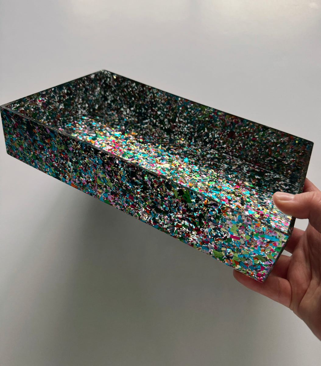 Medium Colorful Confetti Tray – Oh Yeah Boutique
