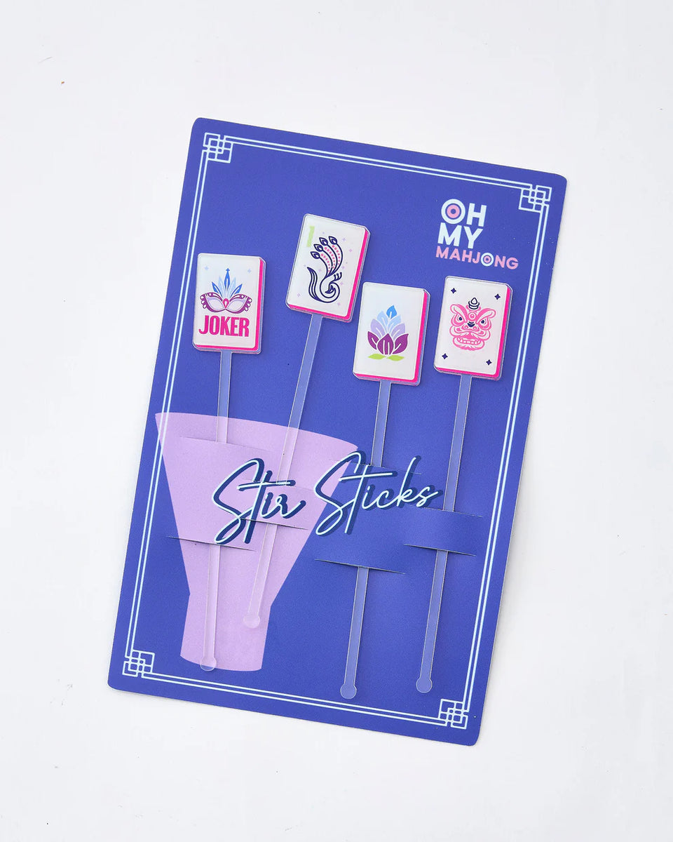 Mahjong Stir Sticks - Assorted – Oh Yeah Boutique